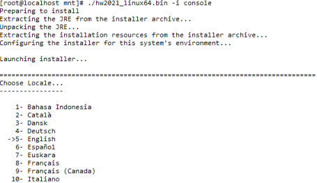 Linux系统HyperWorks2021安装HyperWorks