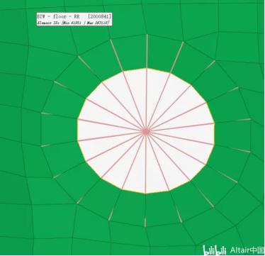 Hypermesh如何批量在开孔处创建RBE3或RBE2
